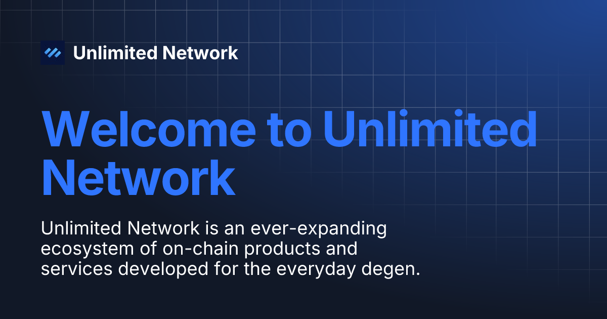 Welcome to Unlimited Network | Unlimited Network